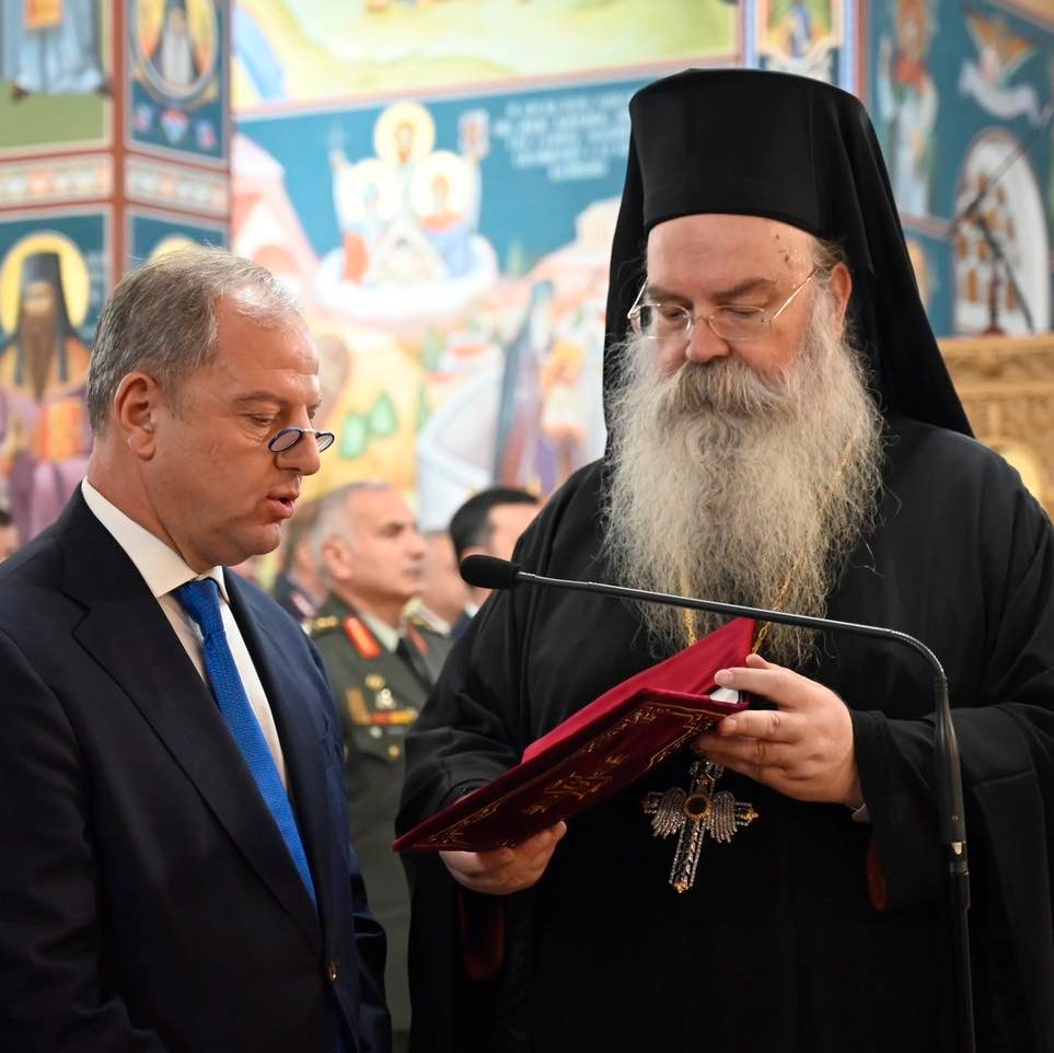 Στο Ιερό Προσκύνημα «Παναγία Σουμελά», στο Βέρμιο ο ΥΦΑΑΤ Διονύσης ...